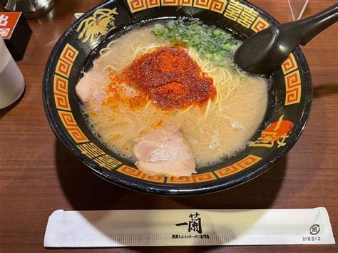 Kazuyuki Tanidaさんの口コミ （ディナー）：天然とんこつラーメン一蘭 小戸店 Retty 日本最大級の実名型グルメサービス