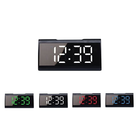 Led Clock Ins Style Modern Intelligent Mirror Bedside Alarm Clock Huayang Electronics Co Ltd