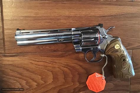 Colt Python Elite 6” Stainless New In The Box With Owners Manual Hang