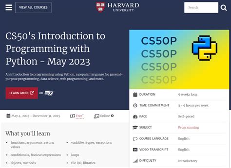 8 Cours Gratuits De Harvard Sur Lia Et Le Machine Learning