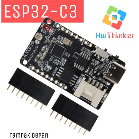 Jual TTGO T OI Plus ESP32 C3 RISC V WiFi Bluetooth Board With 16340 Holder Shopee Indonesia