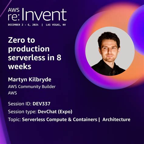 Aws Awscommunity Reinvent2024 Martyn Kilbryde