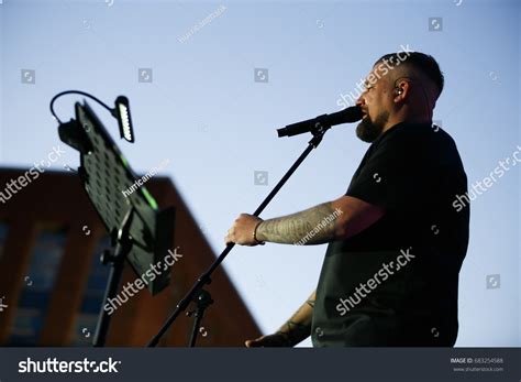 Moscow July Rap Singer Basta Stock Photo Shutterstock