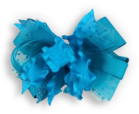 Solid Turquoise Bow Hip Together