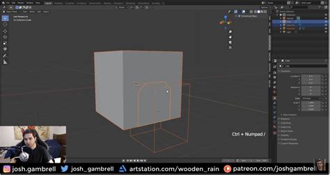 Very Basic Question About A Hot Key To Create A Slice To A Cube With A Numpad Basics