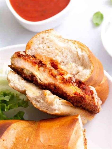 Chicken Parmesan Sandwich All Things Mamma