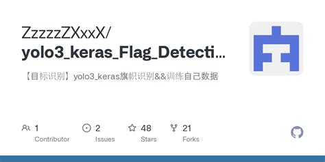 GitHub ZzzzzZXxxX yolo3 keras Flag Detection 目标识别yolo3 keras旗帜识别