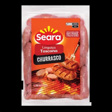 Linguiças Gourmet Toscana De Frango E Mais Seara