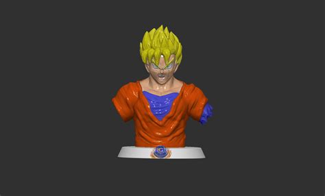 Free 3d File Gohan Of The Future 🔮・3d Printable Object To Download・cults