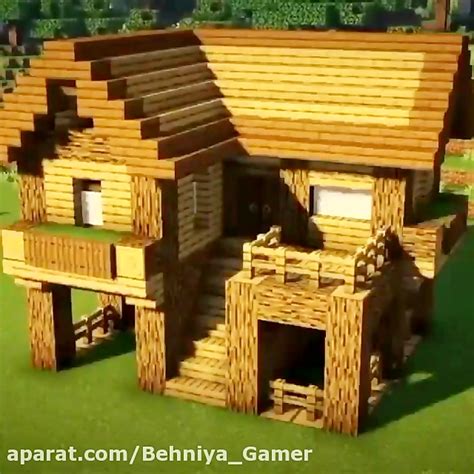 اموزش ساخت خونه زیبا در ماینکرافت