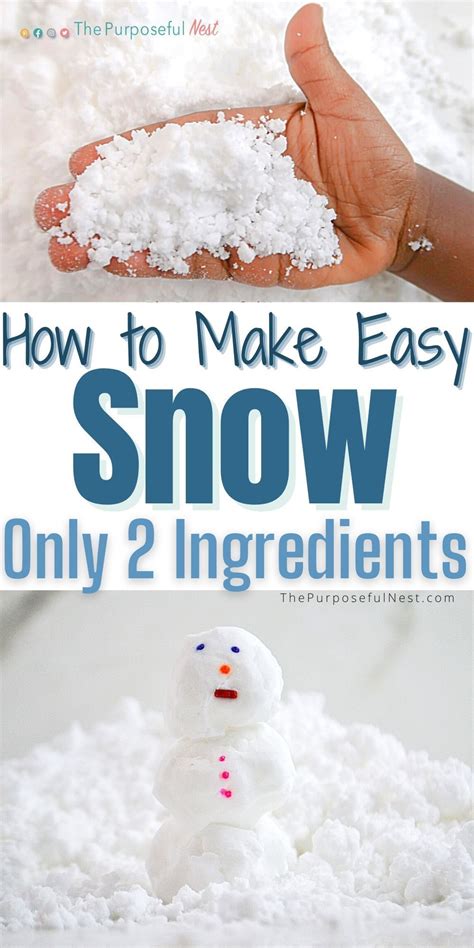 How To Make Fake Snow For Pretend Play Artofit