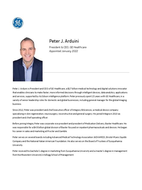Peter Arduini Pdf