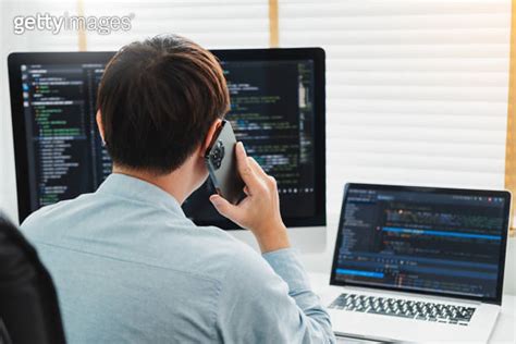 Developing Programmer Development Website Design And Coding