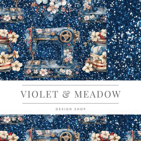 Seamless Fabric Pattern Digital Download Seamless Seamstress Seamless Whimsical Sewing