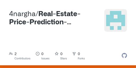 Github 4nargha Real Estate Price Prediction Dataset Analysis