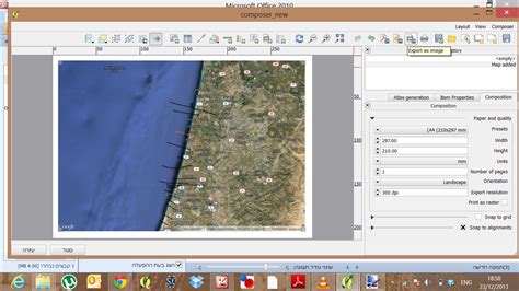 Print Composer QGIS Image Export Changes The Map Center And Scale Geographic Information