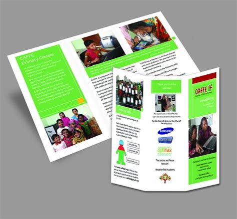 Computer Education Leaflet Printed Computer