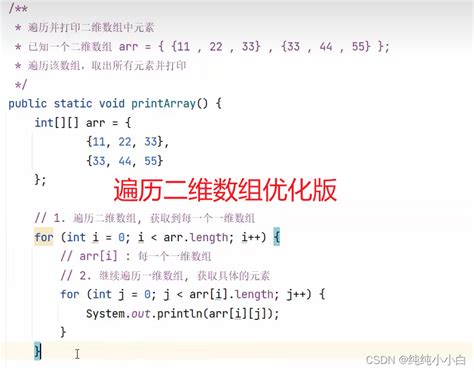 深入理解数组与二维数组在项目中的应用与操作 csdn博客
