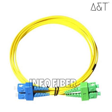 SC PC APC Patch Cord Blue To Green At Rs Fiber Cable In Noida ID