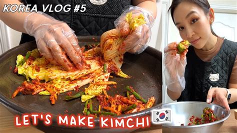 I Tried Making Kimchi In Korea Youtube