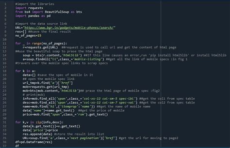 venkatesh m on linkedin python webscraping mobiledata