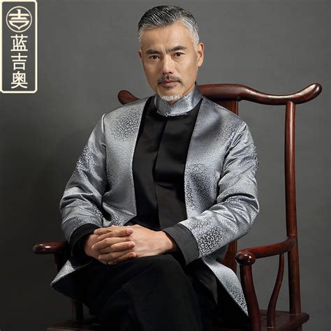 男士唐装图片高档唐装男款 伤感说说吧