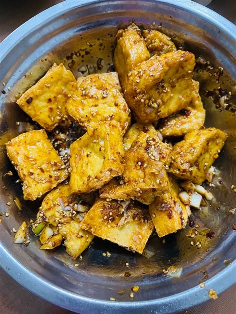 【油炸豆腐的做法步骤图，油炸豆腐怎么做好吃】笨笨婷k下厨房