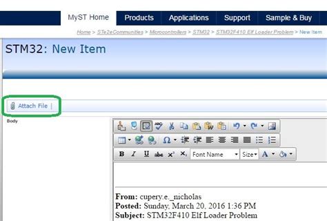 Stm32f410 Elf Loader Problem Stmicroelectronics Community