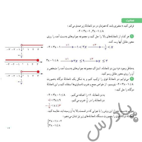 گام به گام فصل 4 ریاضی دهم
