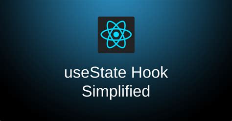 Usestate Hook In React Simplified Return