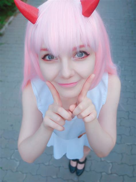 My New Cosplay On Zero Two 0 Hope You Enjoy