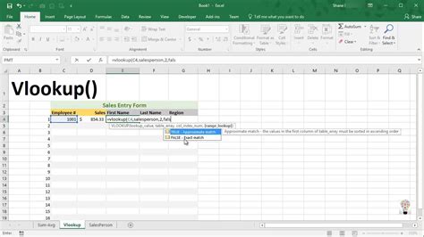 Vlookup Function Excel And Other Spreadsheets YouTube