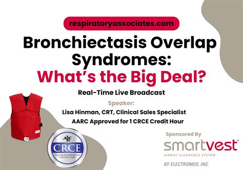Bronchiectasis Overlap Syndromes Whats The Big Deal Live Broadcast