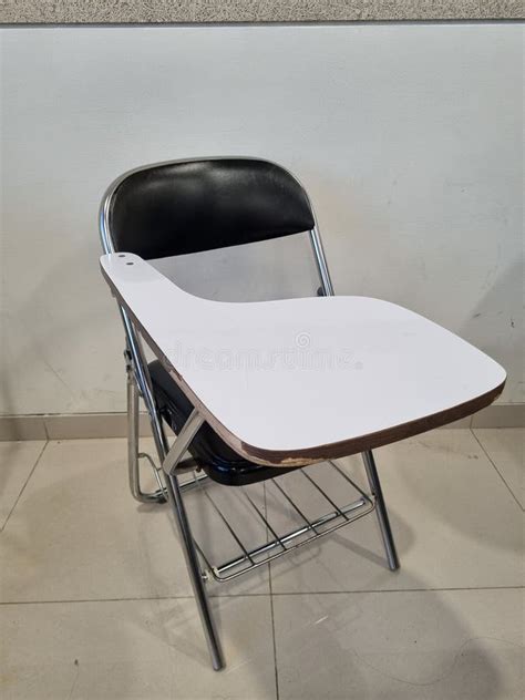 Single Class Chair In The Classroom Stock Photo Image Of Sitting Footwear