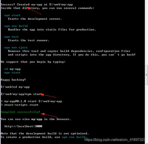 React App环境搭建 使用npx Create React App My App 报错 Csdn博客
