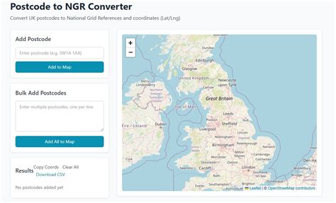 Uk Postcode To National Grid Reference Converter December 11 2025