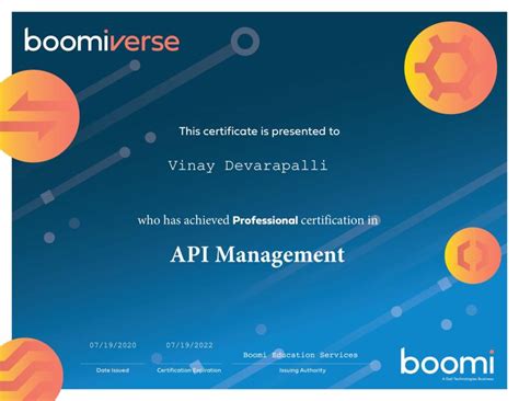 Vinay Devarapalli On Linkedin Dellboomi Certification Apimanagement Integration