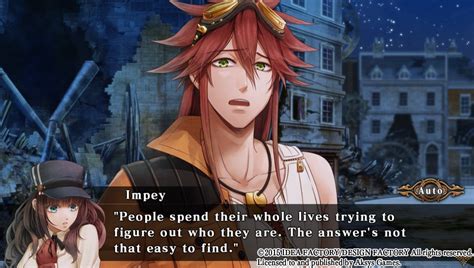 Code Realize Guardians Of Rebirth Impey Barbicane Character Analysis Gamer And Tech Writer