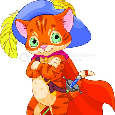 卡通免抠元素 穿靴子的猫卡通人物 素材免费下载 1155像素 eps格式 编号41876057 千图网