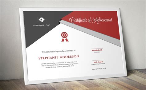 Script Triangle Certificate Design Creative Stationery Templates Script Triangle Certificate Design Creative Stationery Templates