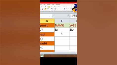 Excel Tips And Trick 🙏🙏 Youtube