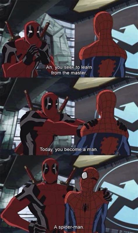 Deadpool Spiderman Memes The Best Deadpool Memes Memedroid