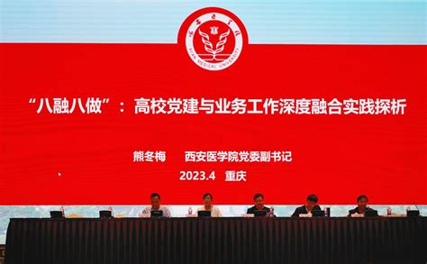 党委副书记熊冬梅在第九届执政党建设理论与实践论坛上作主题报告 研究生处 西安医学院