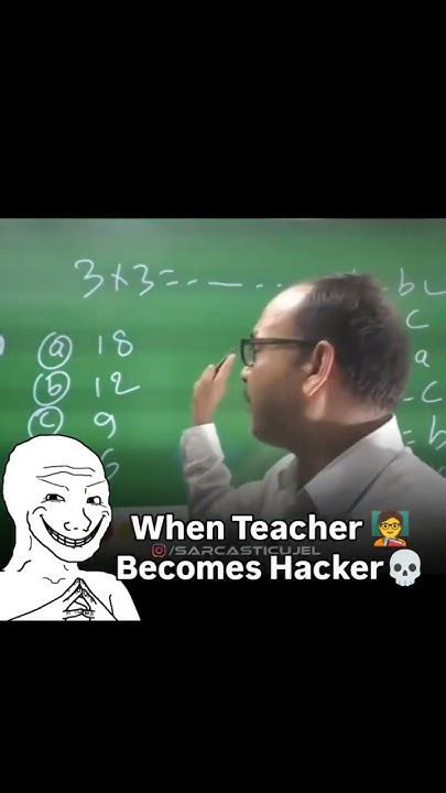 Teacher Hacker 🤢 Youtube