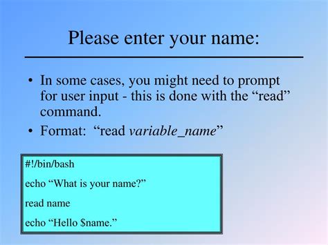 ppt unix shell scripting powerpoint presentation free download id 3124437