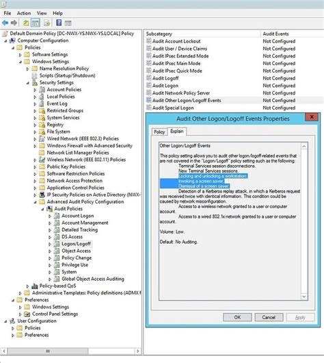 How To See Logonlogoff Activity Of A Domain User Windows Spiceworks Community