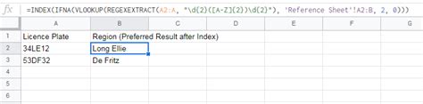Google Sheets Wildcard Cell Reference Indexing Stack Overflow