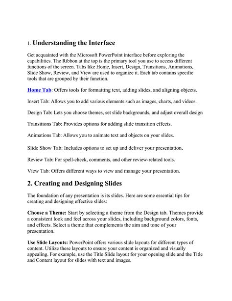 Basic Computer Course Under Ms Powerpoint Course Docx