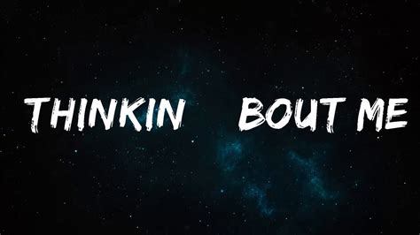 Morgan Wallen Thinkin Bout Me Lyrics Song Strummers Youtube