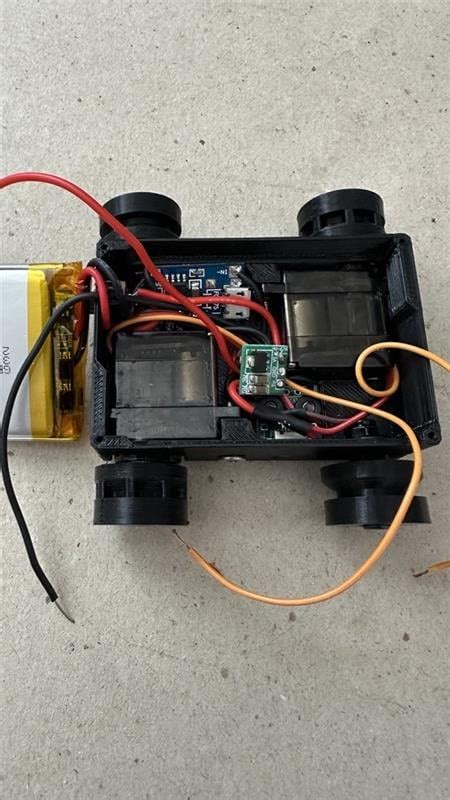 Mini Robot Esp32 Cam Machine Learning Php Controlled From Remote